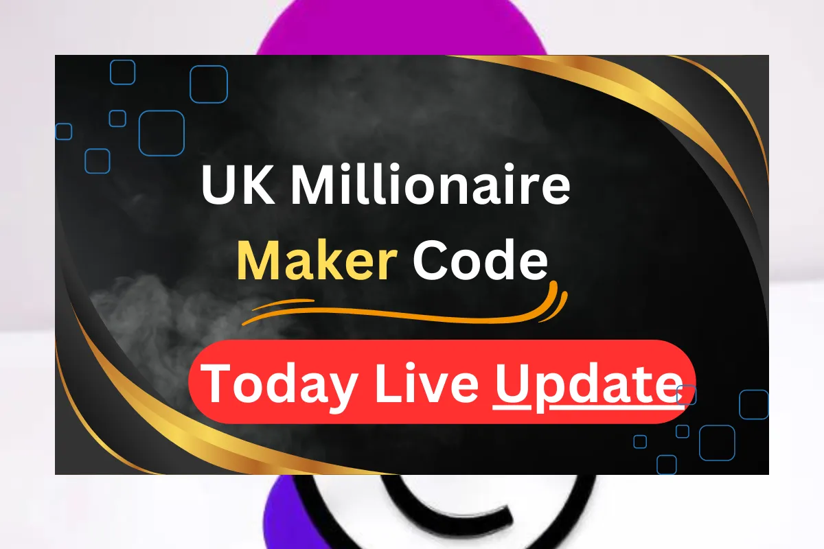 UK Millionaire Maker Code Monday, 27 November 2023 - Check Your Winning Code!